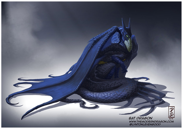 Calvin's Canadian Cave of Coolness: Marvel & DC Superheroes as Dragons