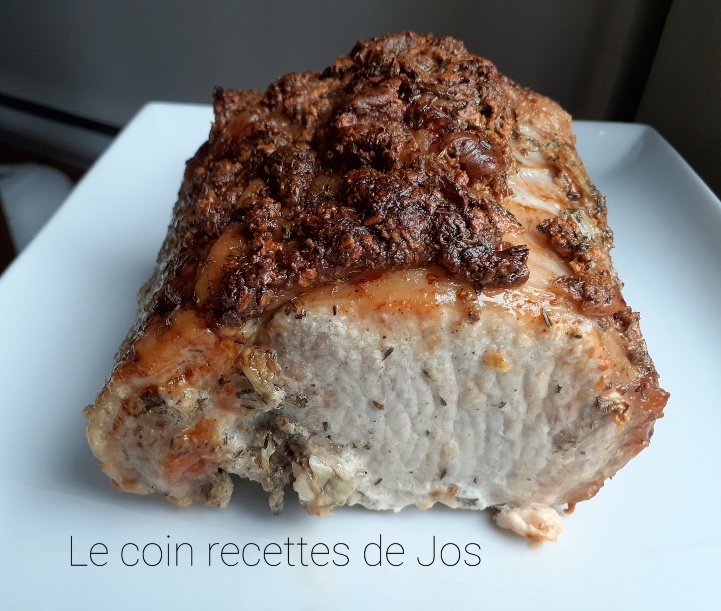 Le coin recettes de Jos: RÔTI DE PORC À L'AIL