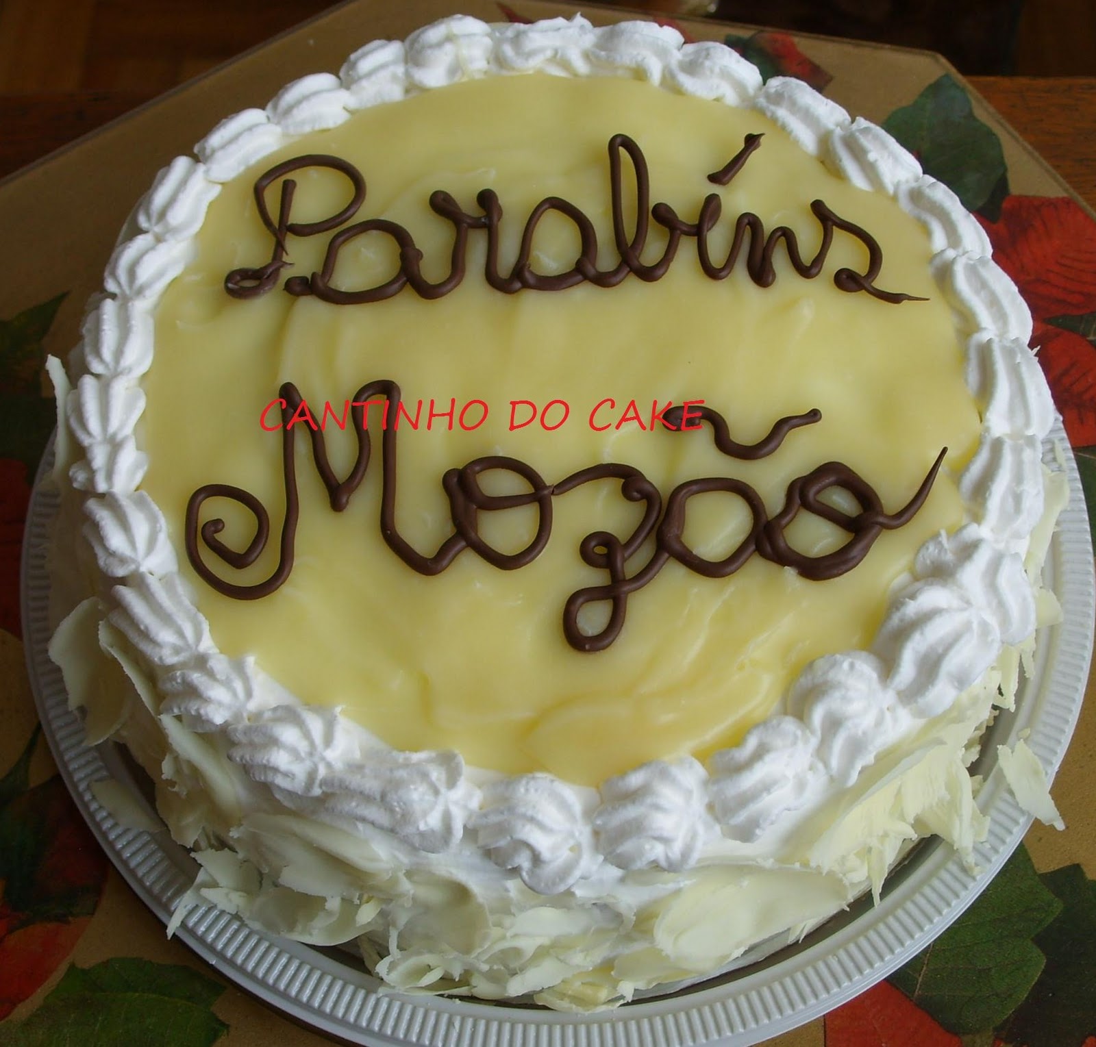 Cantinho do Cake: bolos e tortas para alegrar sua vida!!!: Bolo Branco