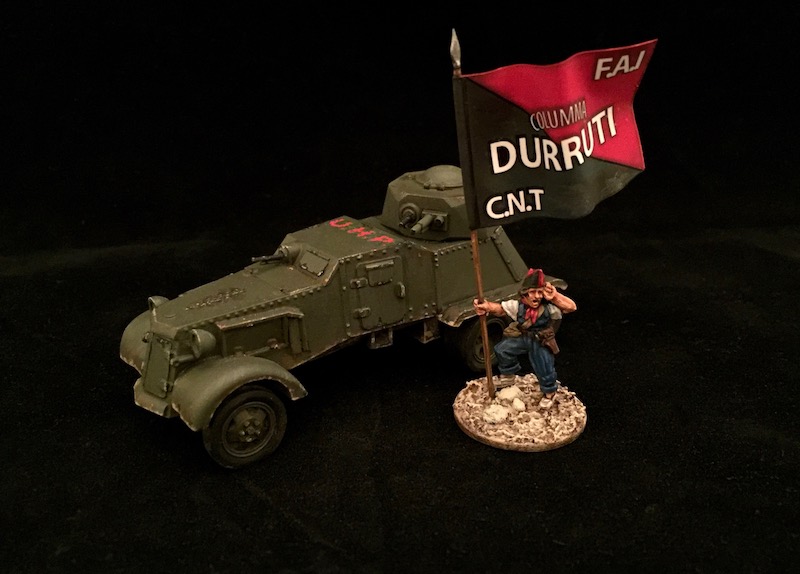 Analogue Hobbies: Spanish Civil War Miliciana Standard Bearer and AAC ...