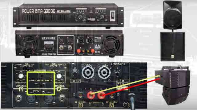 Menggabungkan Dua Channel (Bridge) pada Satu unit Power Amplifier ...