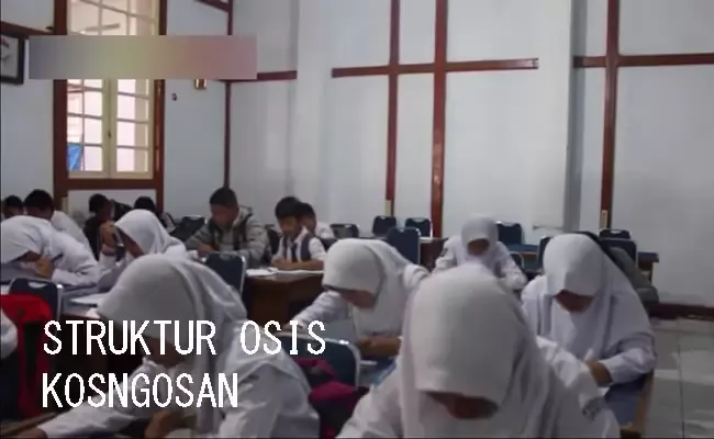 Contoh Stuktur Organisasi OSIS untuk SMP, SMA dan SMK Lengkap - KOSNGOSAN