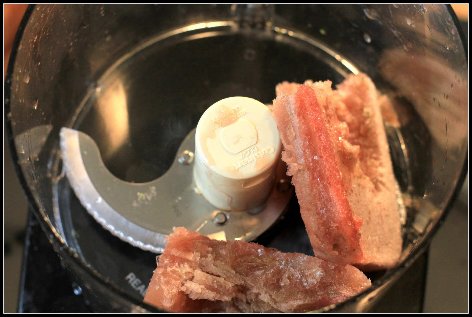 Desperate Gardener: Basil Sorbet: An Experiment