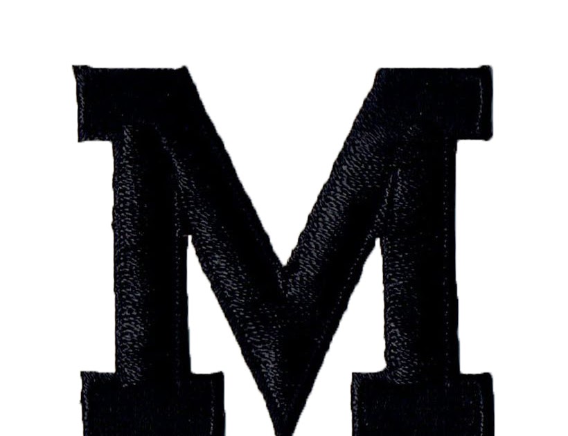 Block Letter M ~ Thankyou Letter