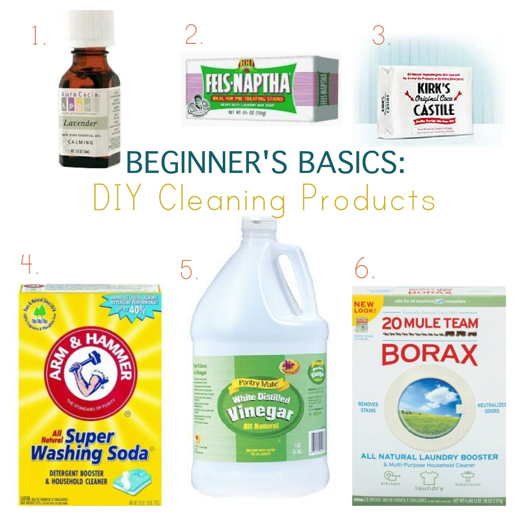 DIY Clean: Beginner Basics for DIY Cleaning Products