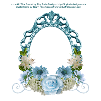 Escape From Reality Blog: FTU Cluster Frames TTD 'Blue Bayou'