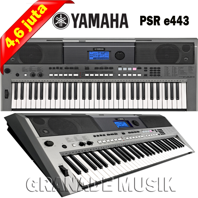 GRANADE MUSIK: KEYBOARD YAMAHA - PSR e443