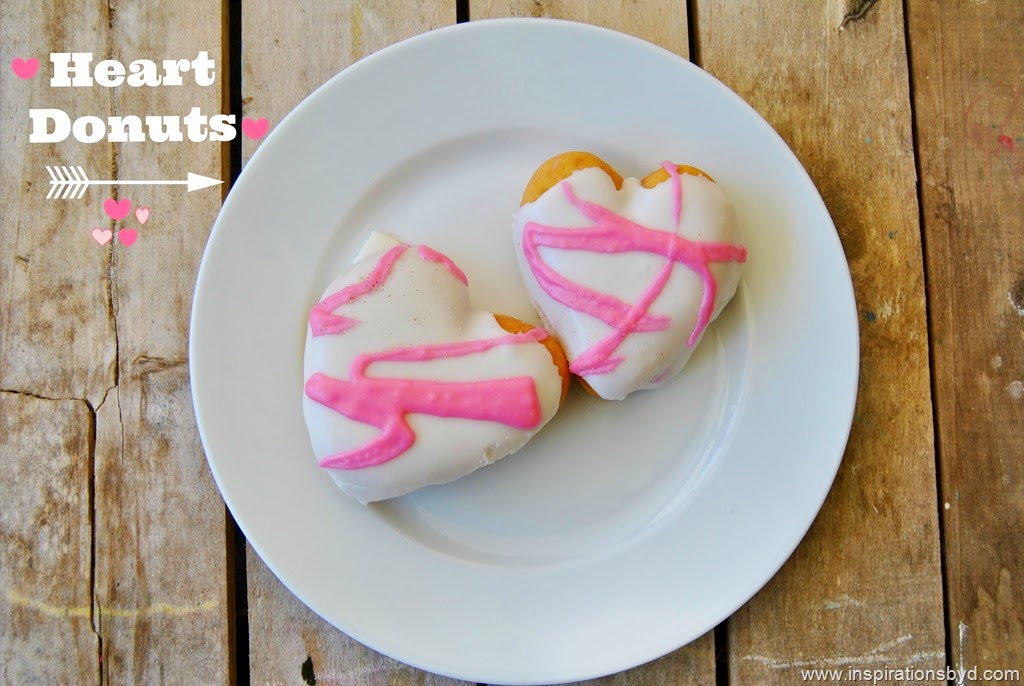 Inspirations by D: Heart Donuts