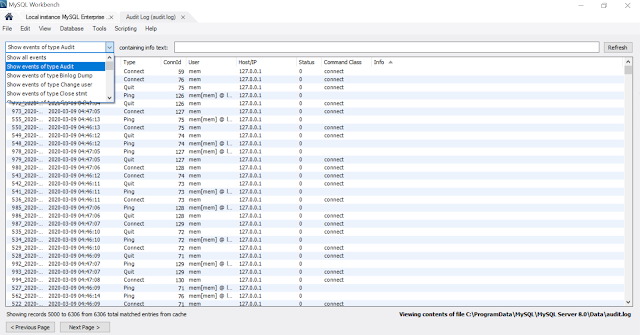 MySQL Solutions - On Premises and Cloud.: Using MySQL Enterprise Audit ...