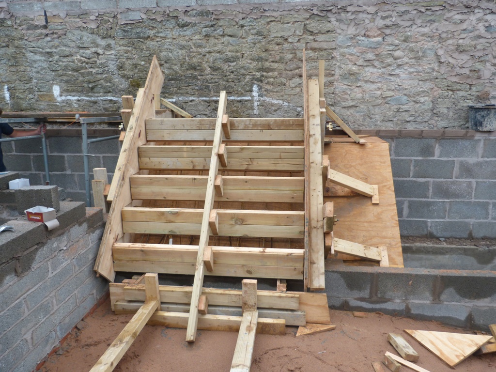 Sawdust In My Socks: Shuttering Steps