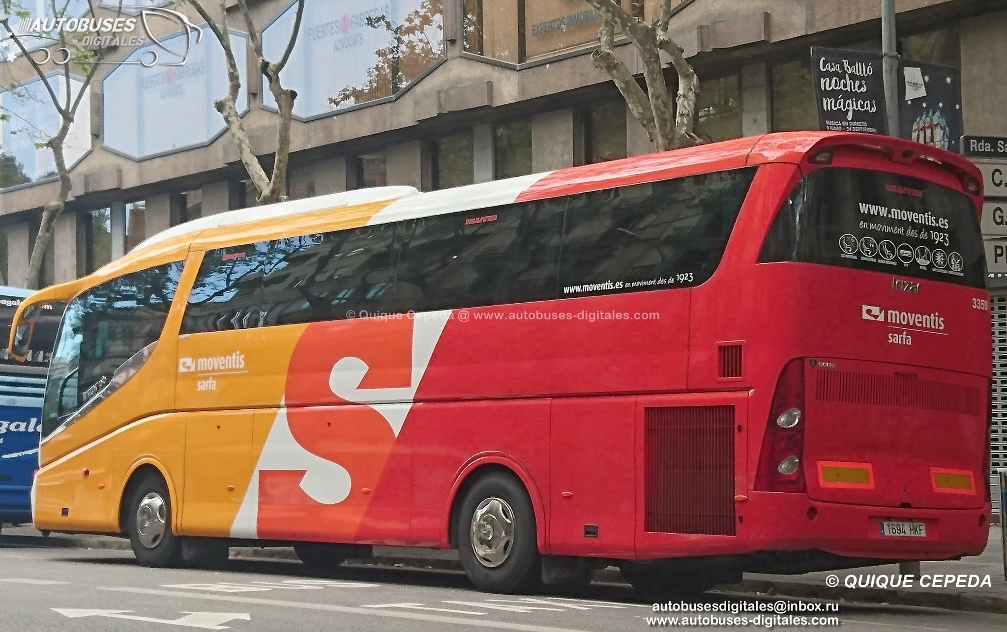 Moventis Sarfa (Spain) @ Autobuses Digitales MX • Bus & Coach Digital ...