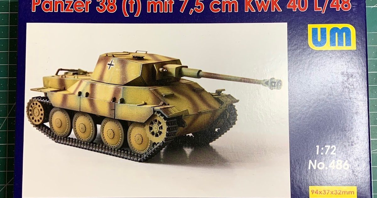 Tom´s Stuff Scalemodelling: Review: UM #468 Panzer 38(t) mit 7,5cm KwK ...
