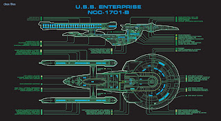 The Dork Review: Rob's Room: Enterprise NCC-1701 Cross Sections ...