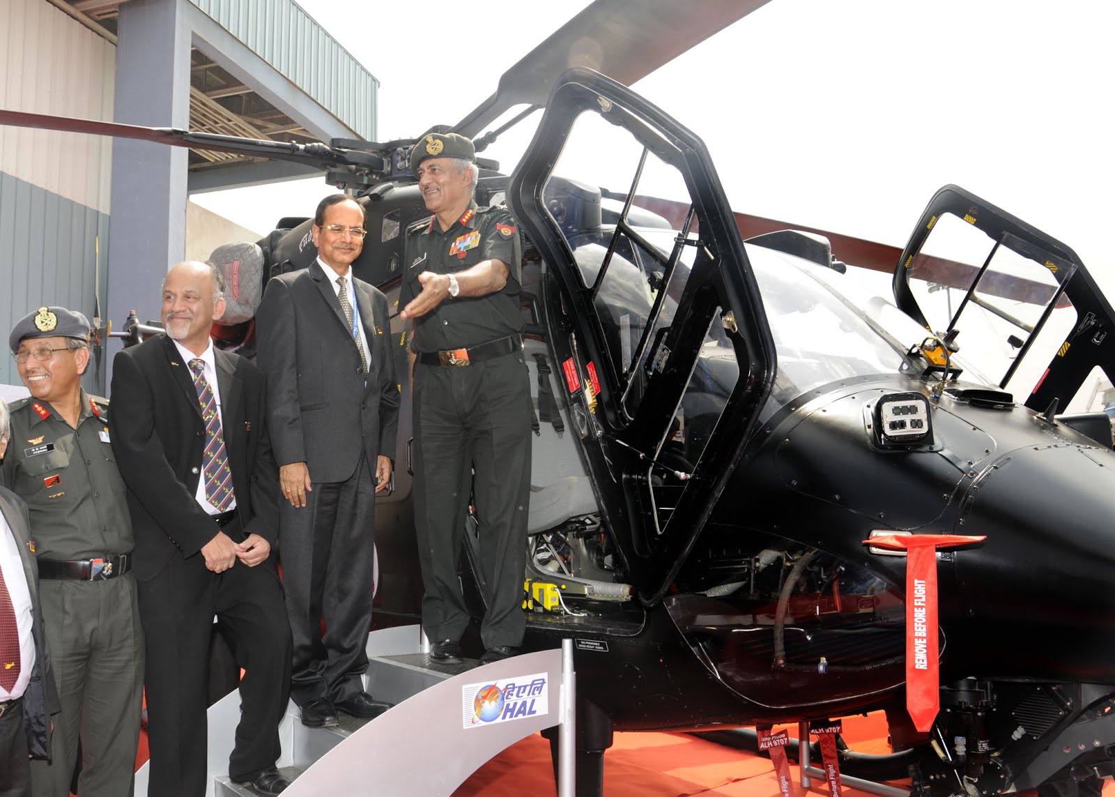 Indian Army Receives First Rudra Armed Copter - Livefist