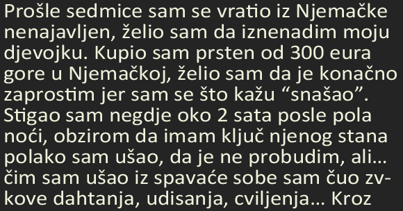 Otvorio Sam Vrata I Vidio Kako Se Moja Djevojka Moje Sve U Životu Žestoko Jebe Sa Balkan