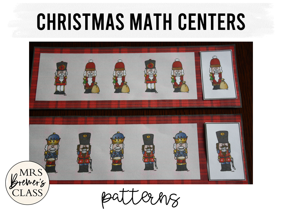 Nuts About Nutcrackers | Christmas Math Centers for Kindergarten and ...