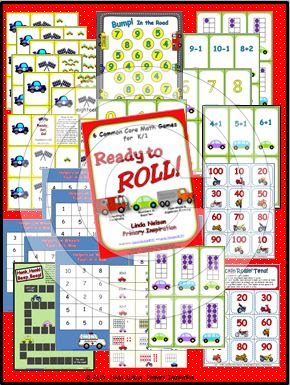 Primary Inspiration: Cars and Trucks for Math, Plus a Truck Freebie!