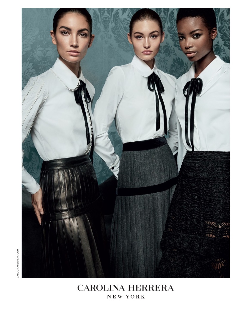 Lily Aldridge, Grace Elizabeth & Maria Borges Are An Elegant Trio in ...