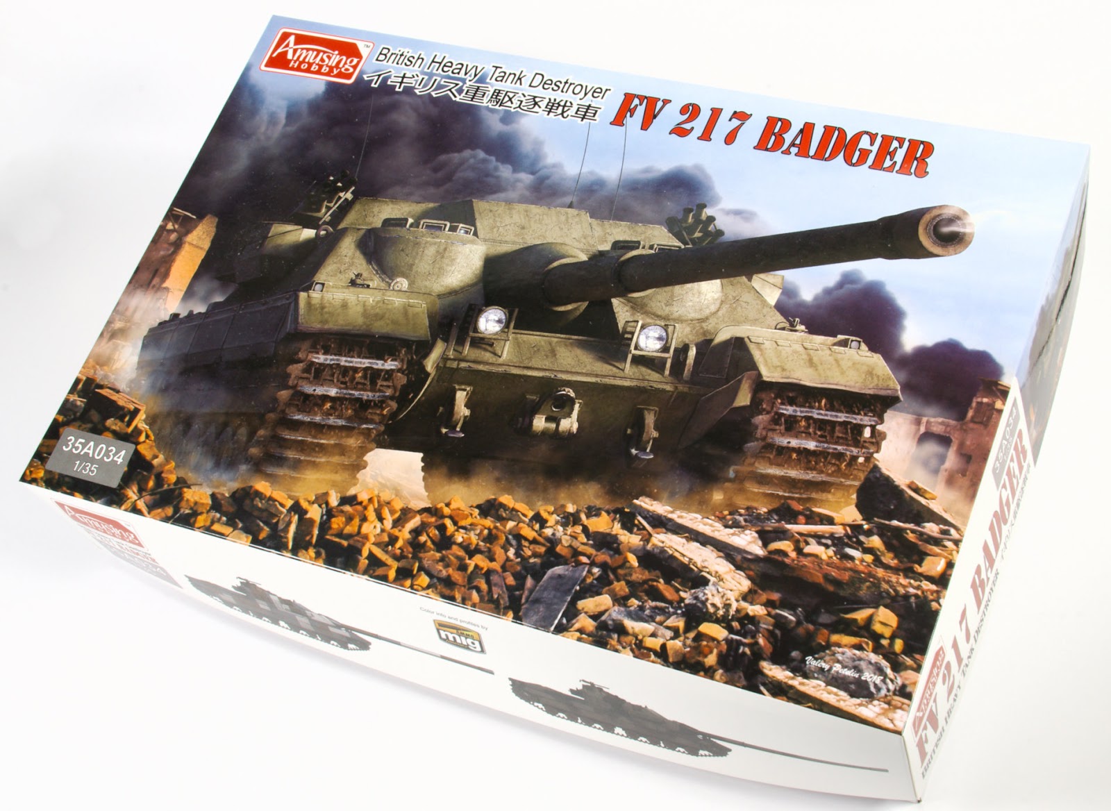The Modelling News: Construction Review: 1/35th scale FV 217 Badger ...