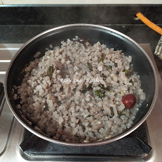 Healthy Valathandu Thovaran(Banana Stem Stir Fry) By Raji's Smart ...