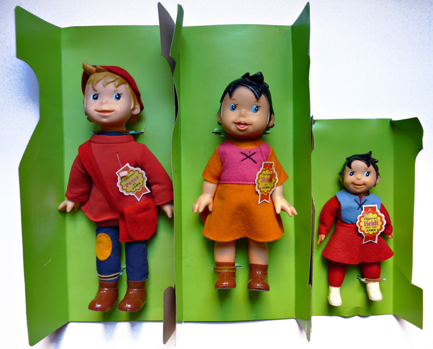 Heidi Toys Collection - Jouets de collection Heidi アルプスの少女ハイジ おもちゃ ...