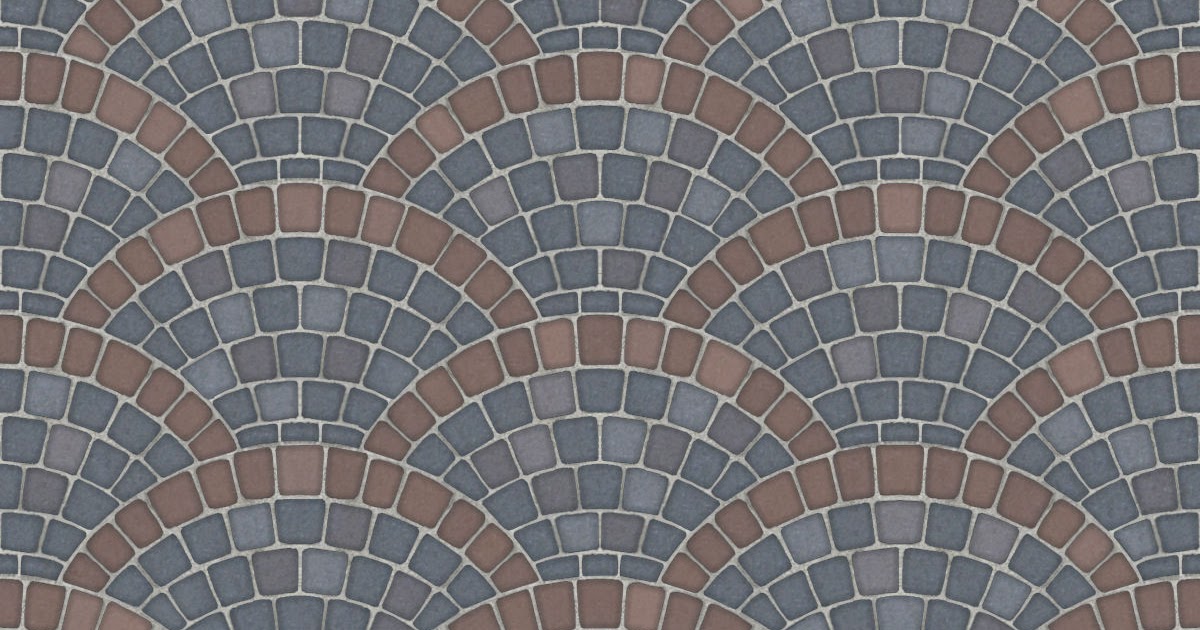 SWTEXTURE - free architectural textures: Fan pattern stone pavers