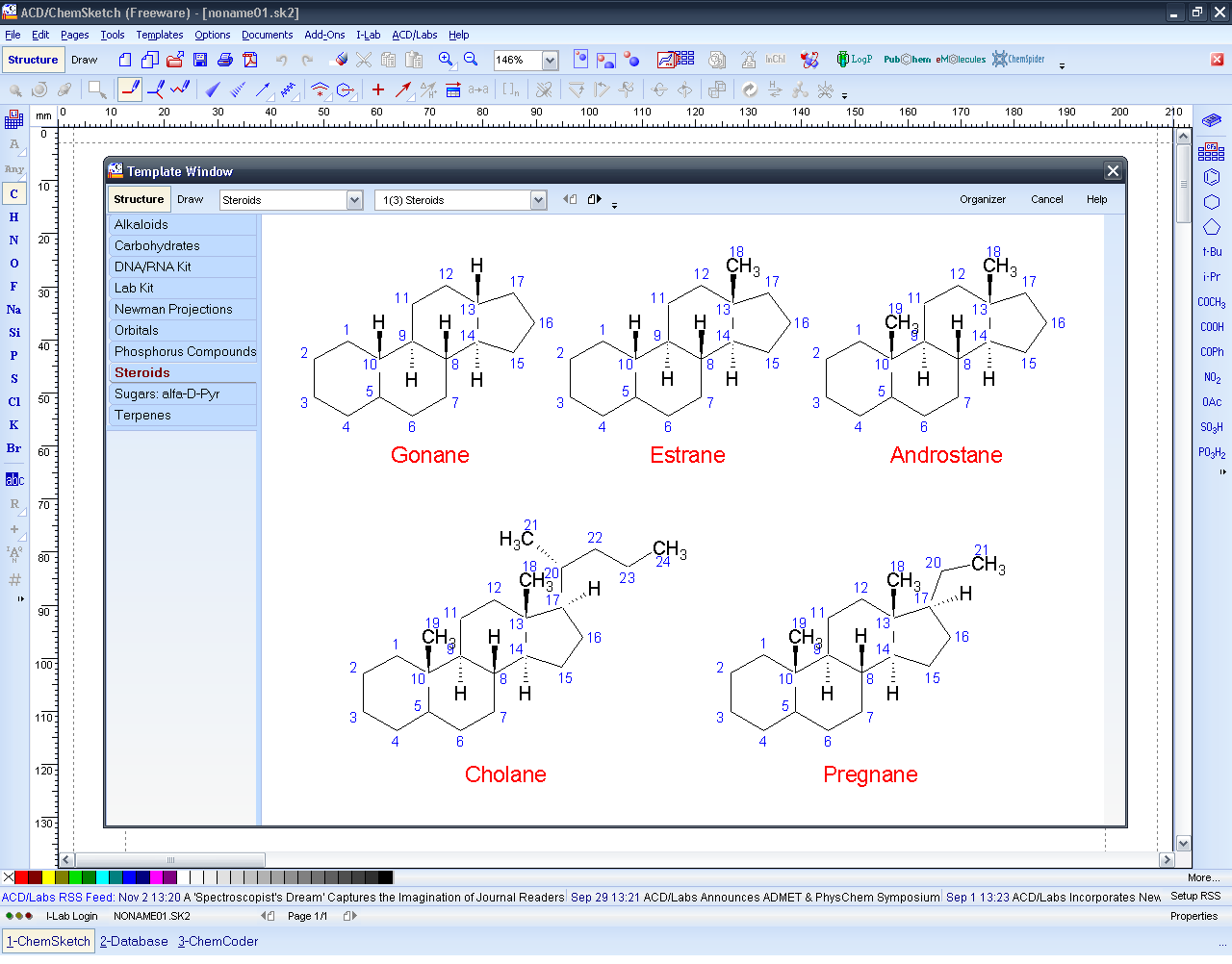 Chemsketch 12.0 (edición académica) para Windows