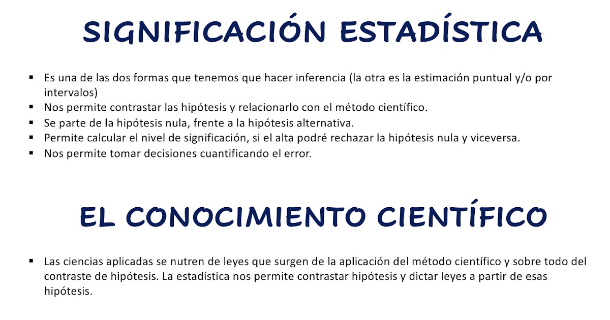 TEMA 10: ESTIMACIÓN Y/O SIGNIFICACIÓN ESTADÍSTICA.