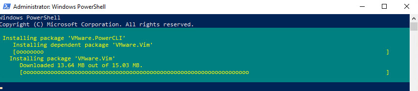Getting started with VMWare PowerCLI