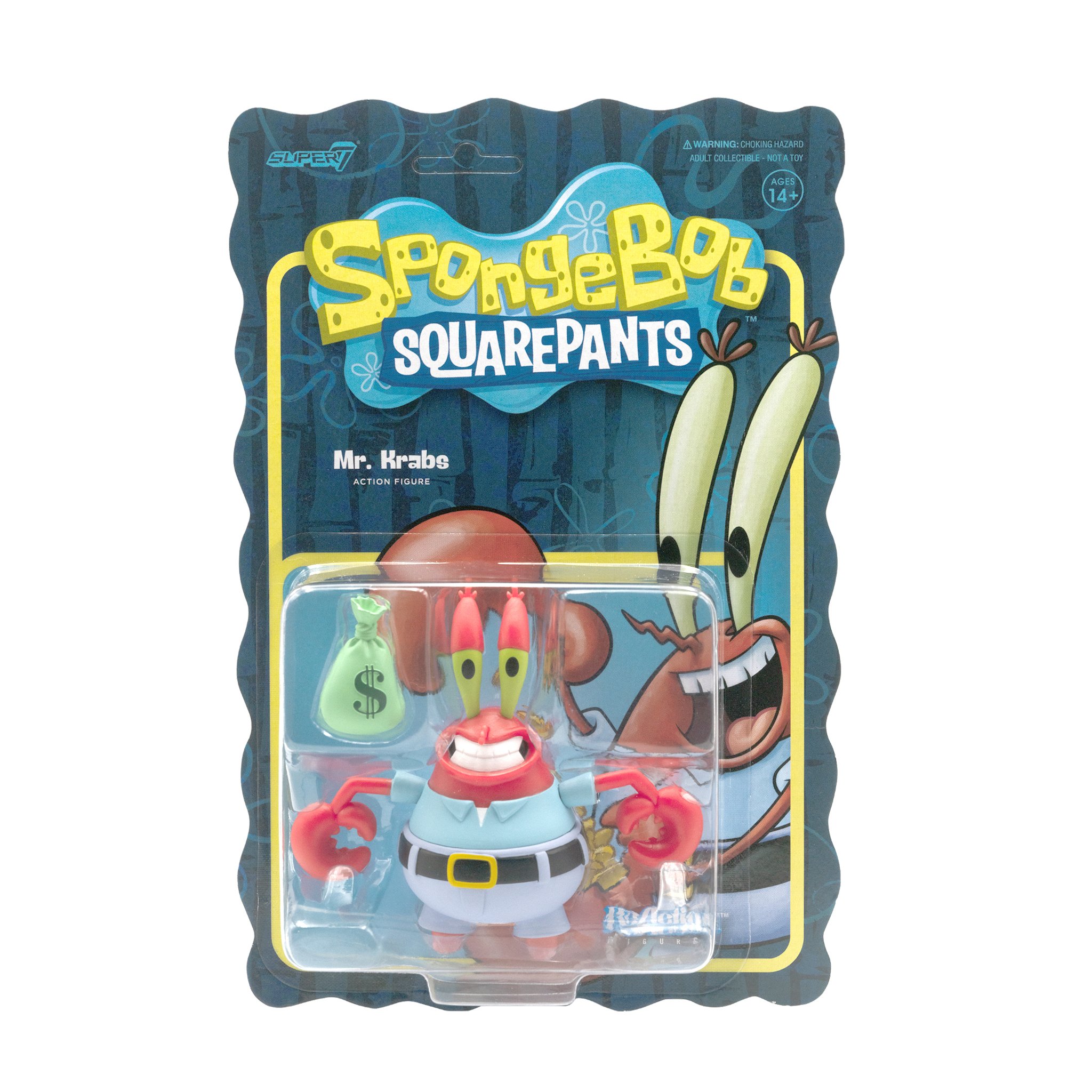 NickALive!: Super7 Unveils SpongeBob SquarePants ReAction Figures