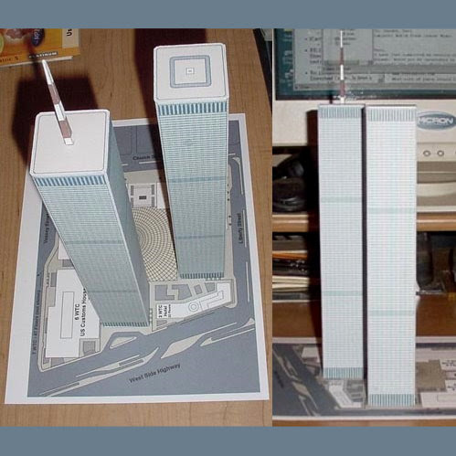 World Trade Center Paper Model | Tektonten Papercraft