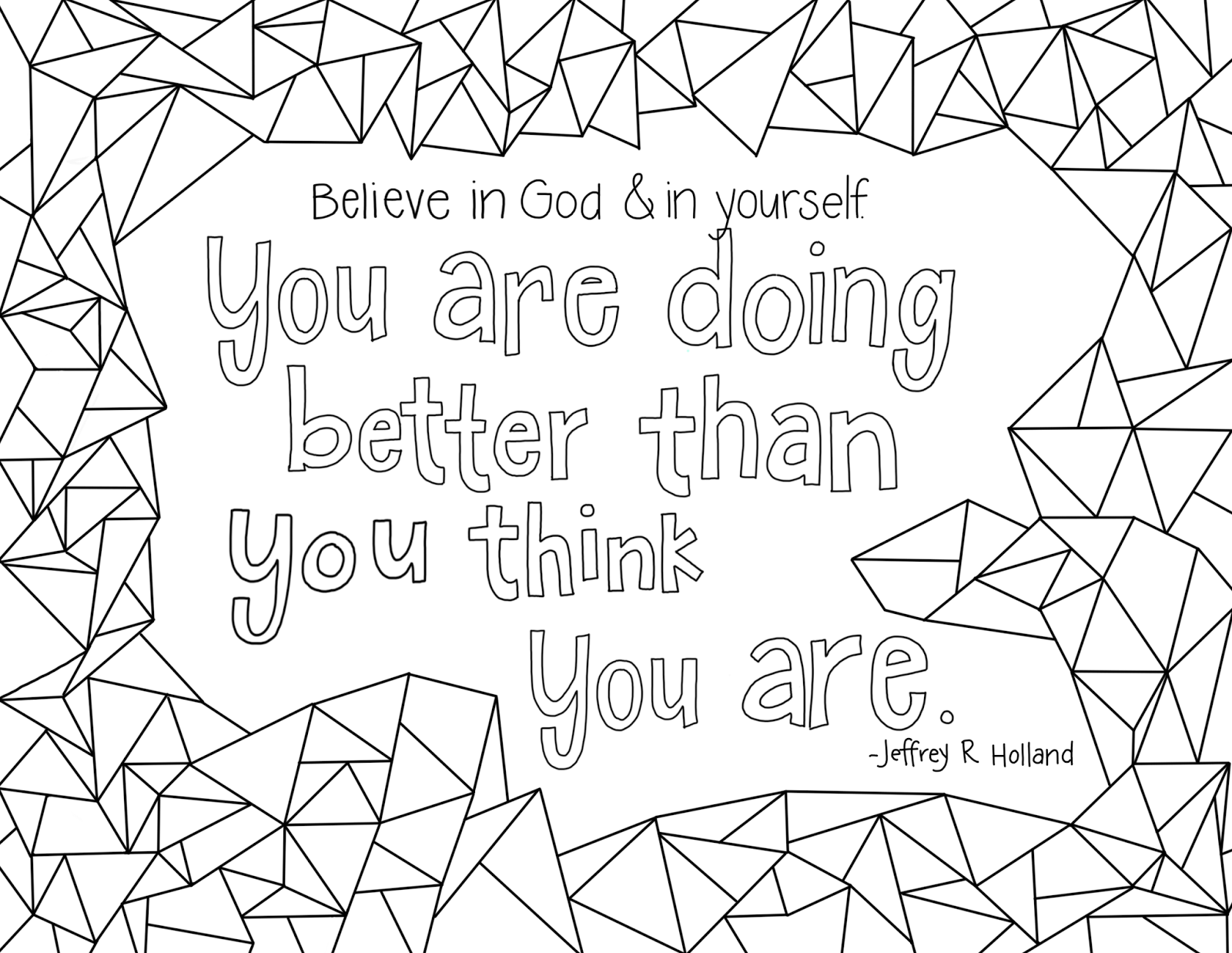 just what i {squeeze} in: Better than you think you are -- Coloring ...