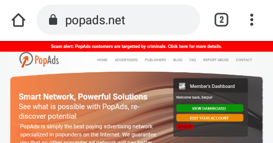 POPADS PUBLISHER | DZAKY OFFICIAL