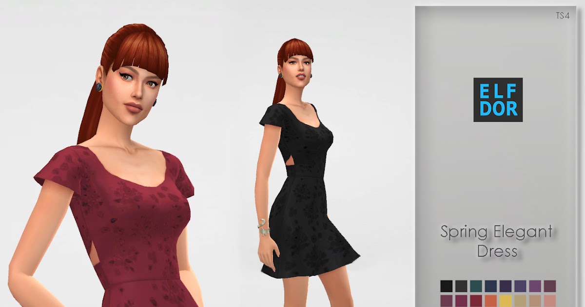 Spring Elegant Dress - ELFDOR