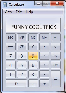 Computer Calculator Mistake (FUNNY TRICKS)