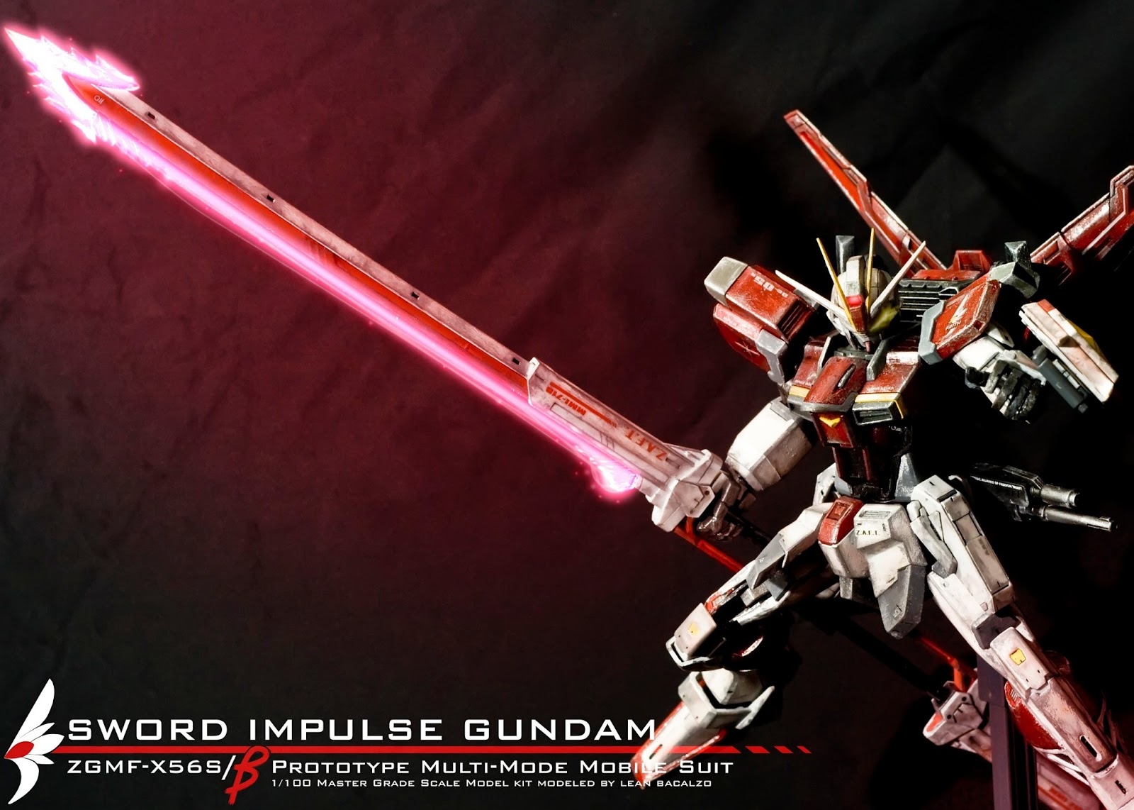 Painted Build: MG 1/100 Sword Impulse Gundam