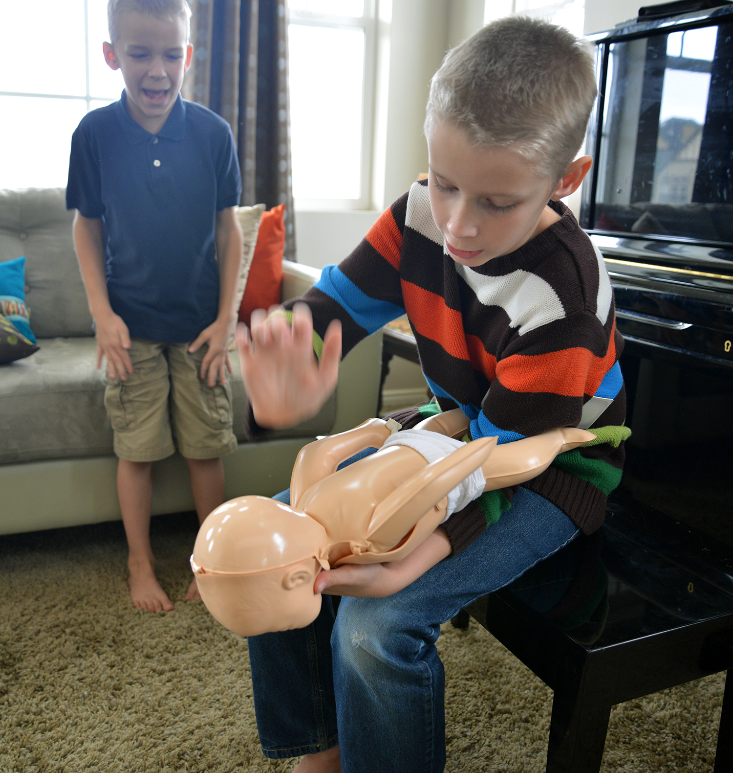 A school of fish: Infant CPR