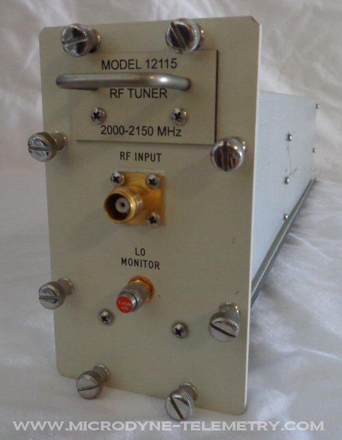 Microdyne Telemetry: Microdyne 1200-MRC Telemetry Receiver