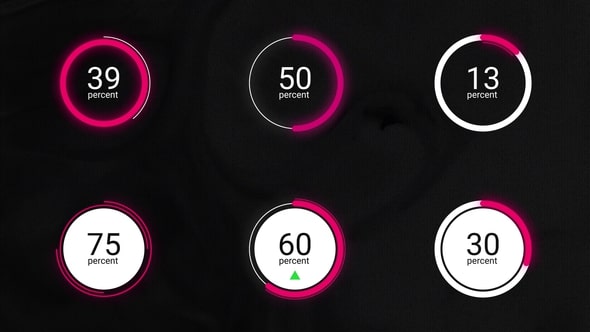 Pie Charts Animation - After Effects Template