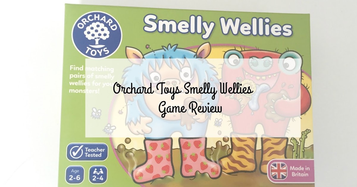 Orchard Toys Smelly Wellies Game | Newcastle Family Life