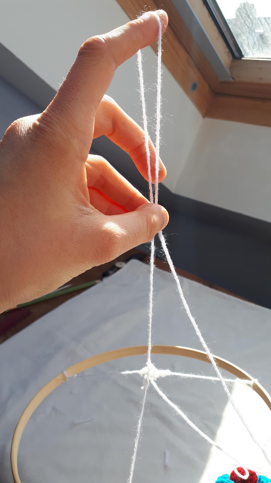 Adventures into Anatomical Crochet: Carbon atom mobile