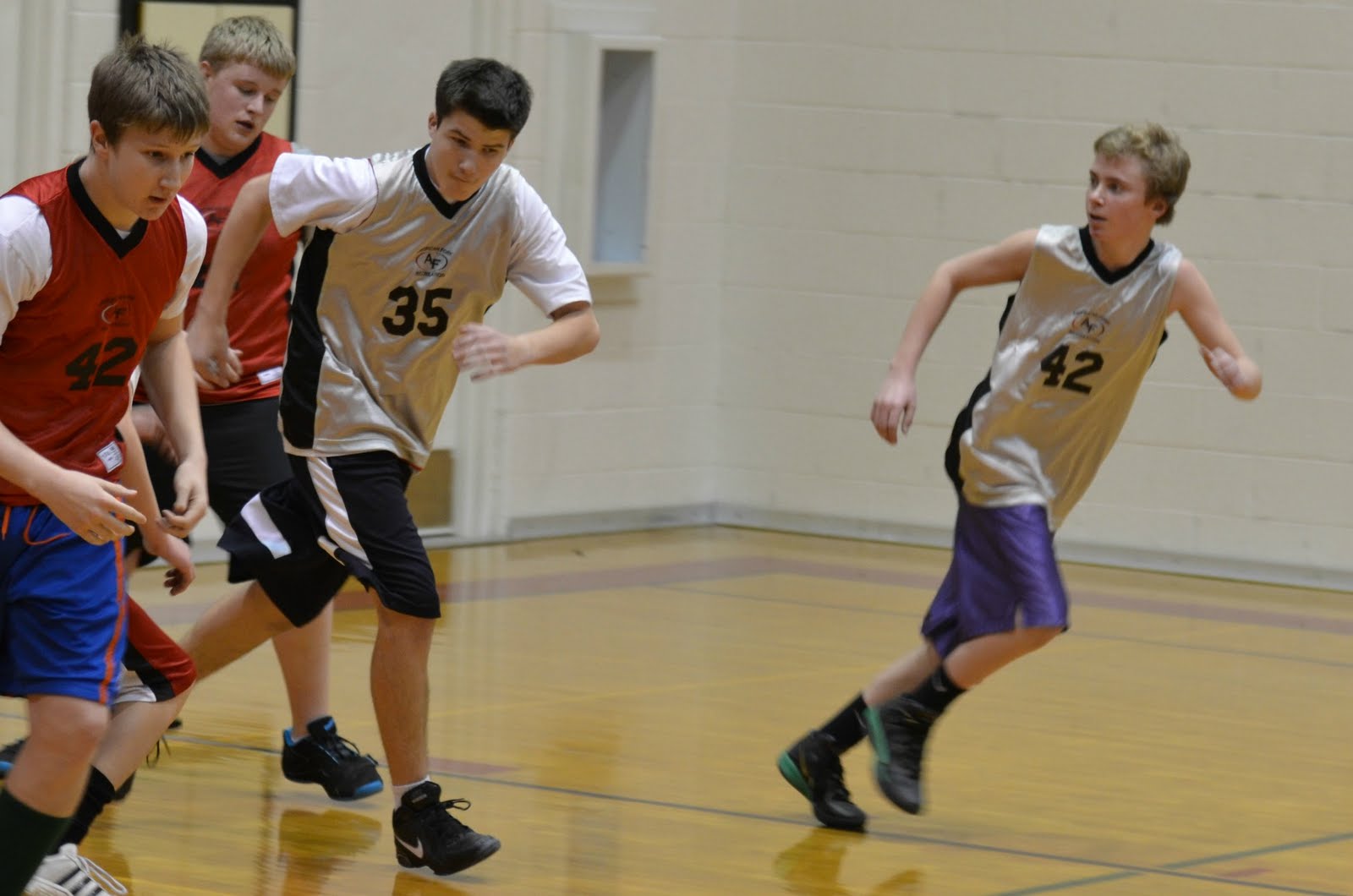 The Patterson Family: Hunters Basketball Game