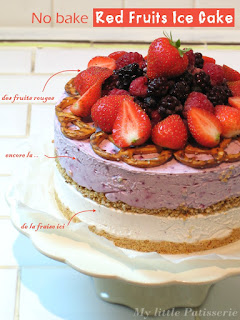 MylittlePatisserie: No bake Red fruits Ice Cake - Gateau givré sans ...
