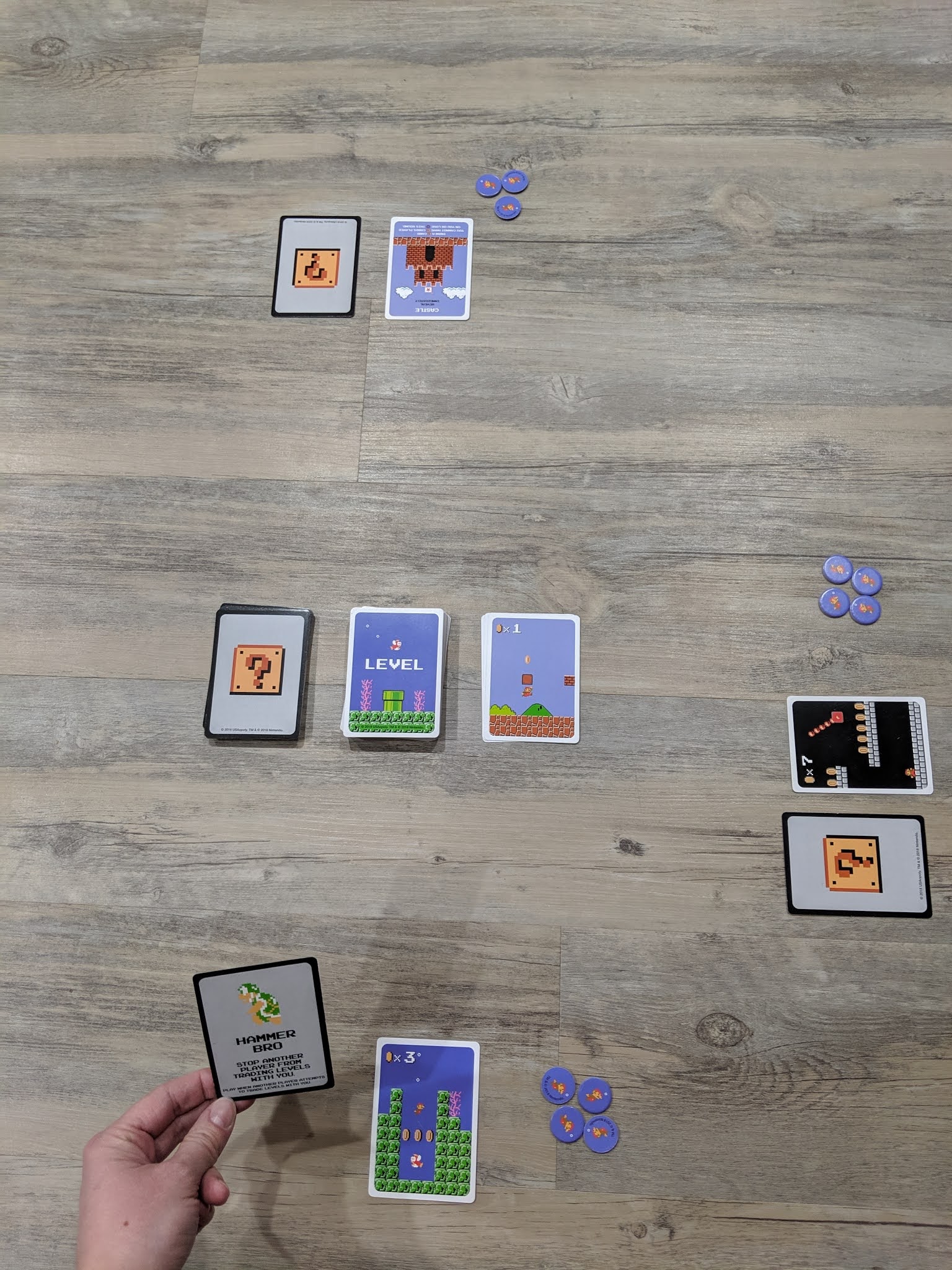 Super Mario Bros. Power Up Card Game Review - EverythingBoardGames.com