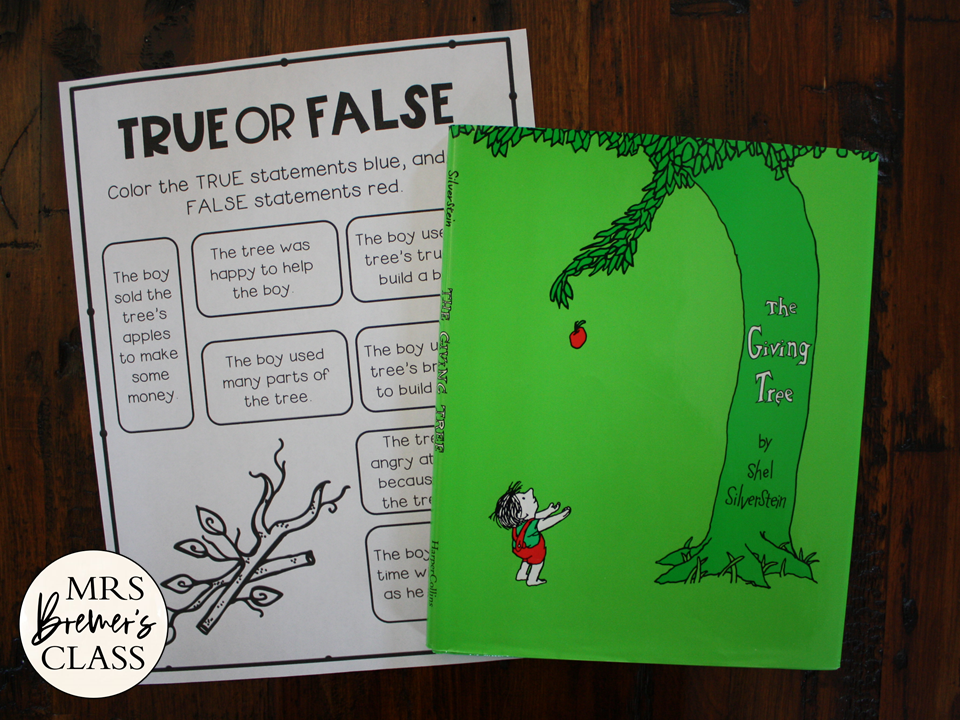 The Giving Tree | Mrs. Bremer's Class