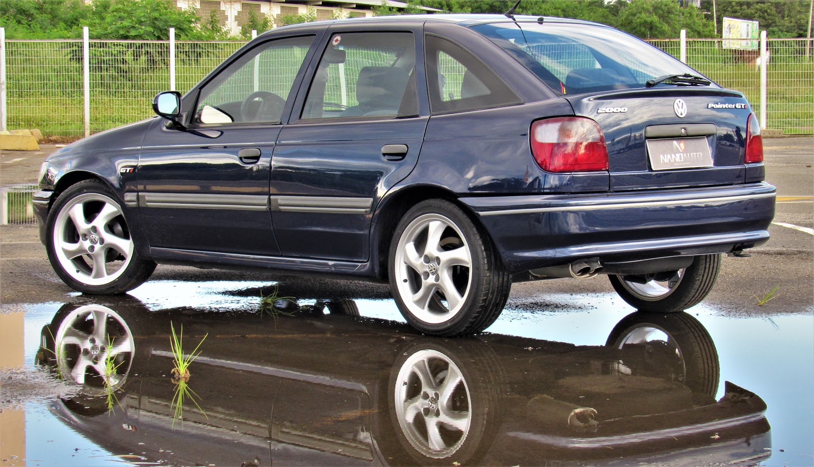 A sensação de guiar o Volkswagen Pointer GTi 1996!