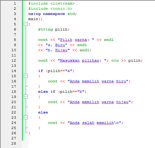 Input-Output, Operasi Matematika, Pemilihan Kondisi, dan Perulangan ...