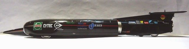 MABRAMCUB Coleccion de autos diecast 1/43: Thrust SSC