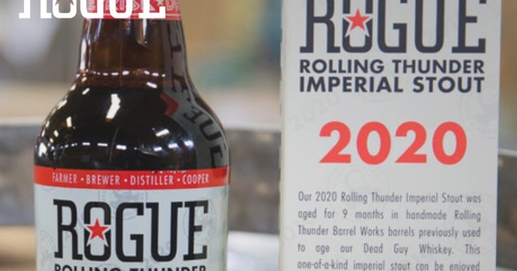 The Wine and Cheese Place: 2020 Rogue Rolling Thunder Imperial Stout