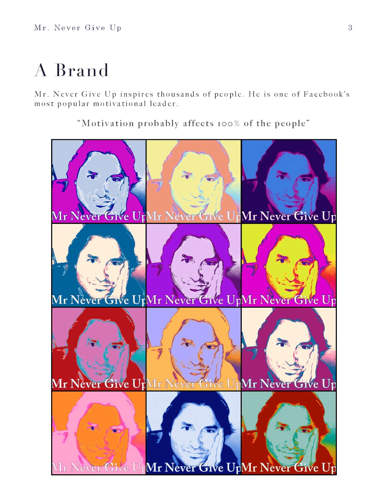 MISTER NEVER GIVE UP TO NEVER GIVE BACK The Real Face Behind– Alain ...